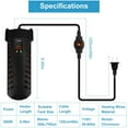 500W Submersible Aquarium Heater Temperature Adjustable External ...