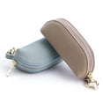 Fashionable Compact Coin Purse Spacious Interior Zippers Closure ...
