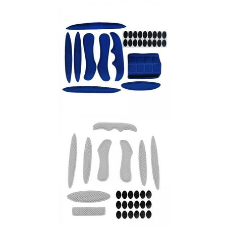 2 Sets Bike Padding Sponge Liner Foam Pads Crash Hat Caring | Walmart ...