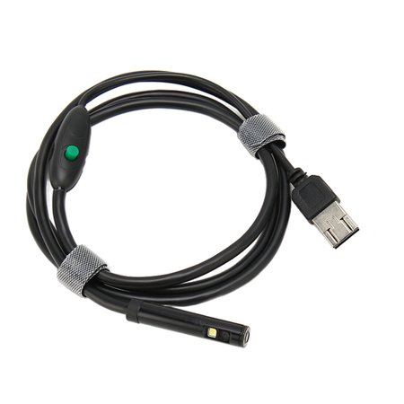USB Borescope, 8mm Semi Rigid Cable 1920x1080P Plug And Play IP67 ...