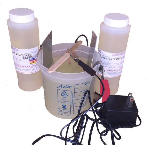 Caswell Science Plating Kit - Zinc Plating - Walmart.com