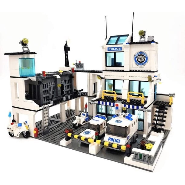 Police Station & Jail Modualr Building Blocks Toy Bricks Set | General ...
