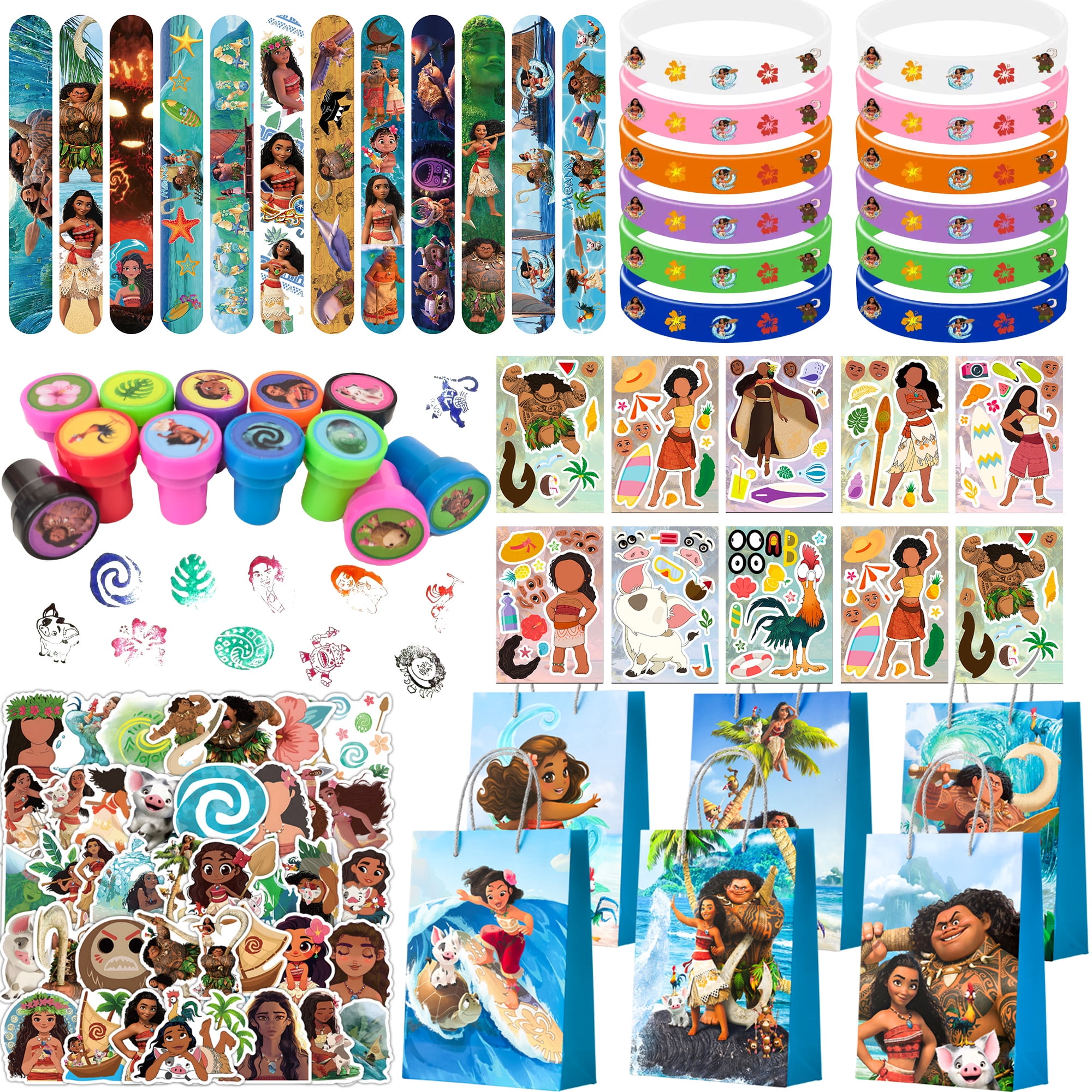 Click here for Elifjoydeco Moana Party Favors 110 Pcs All-In-One... prices