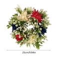 BUERCWS Independence Day Wreath Decorations - 4th of July Patriotic ...