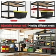 REIBII 2000LBS Storage Shelves Heavy Duty Metal Shelves for Storage ...