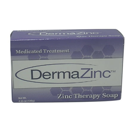Dermazinc Zinc Therapy Medicated Soap, 4.25 oz - Walmart.com