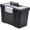 Pendaflex Portable Plastic File Storage Box with Lid, Letter Size ...