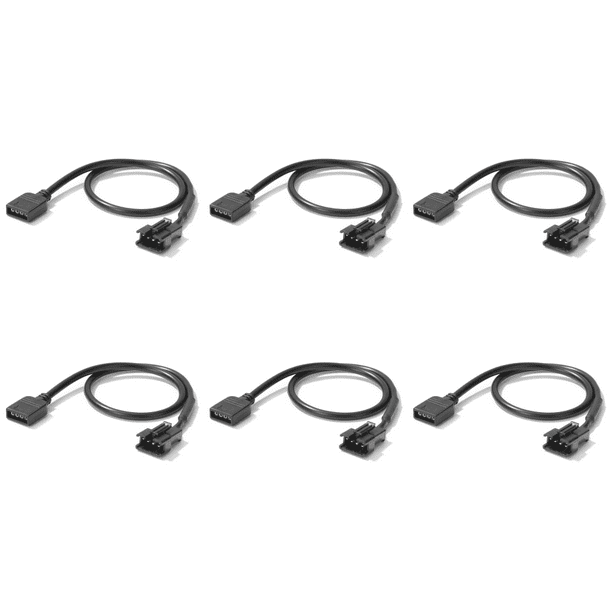 Cable Adaptador RGB Placa Base para Tira LED PC Cable SM (4P Hembra ...