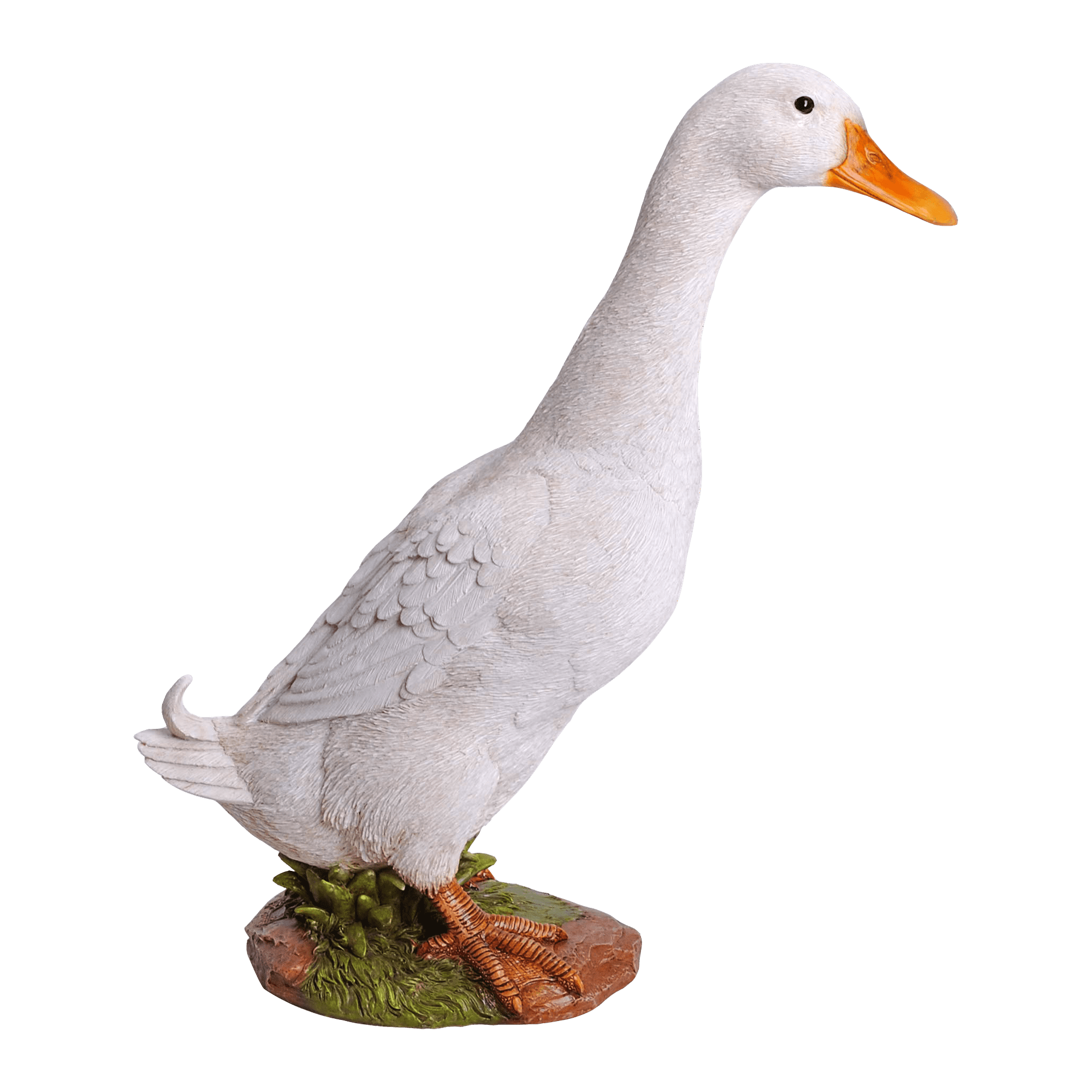 Click here for Hi-Line Gift Garden Decor Animal Statue White Duck prices