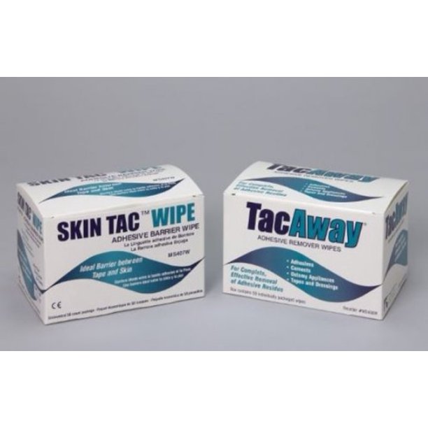 Torbot Skin Tac Adhesive Barrier and Remover Wipes Combo Pack - Walmart ...
