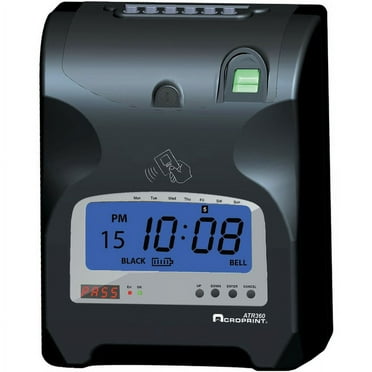 Acroprint Model 150 Analog Automatic Print Time Clock with Month/Date/1 ...