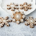 GROFRY Beautiful Snowflake Shape Cookie Cutter Christmas Style DIY ...