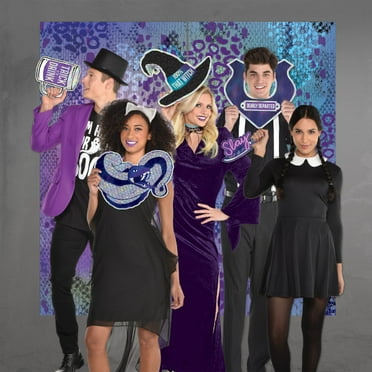 CEMETERY SCENE SETTER Backdrop Party Wall Decoration Halloween Haunted ...