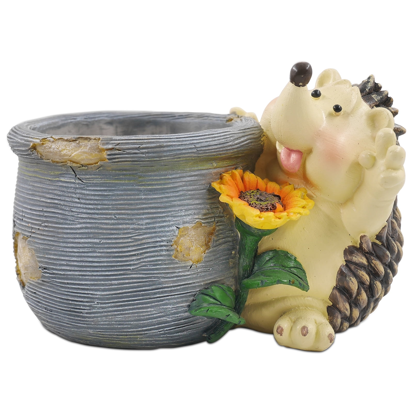 Plant Pots for Potted Plants 3 inch Deep Hedgehog Planter for Home ...