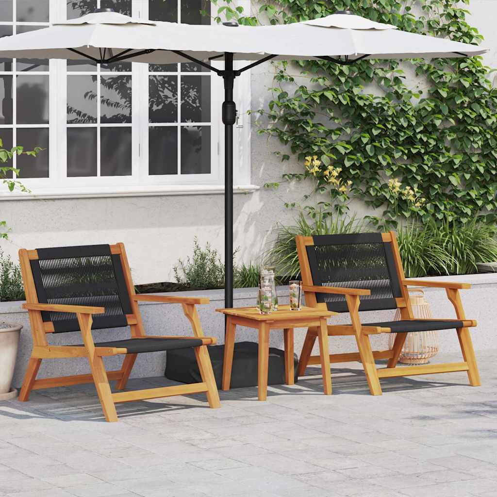 Click here for Vidaxl Outdoor Dining Set Brown Solid Acacia Wood... prices