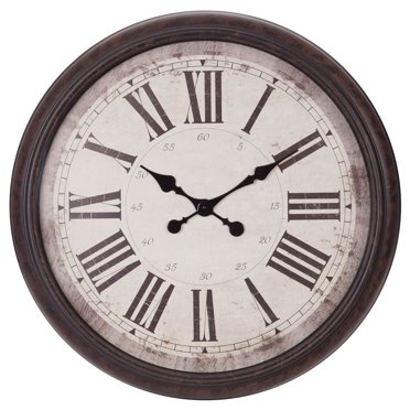 Westclox 32926 16" Oval Pocket Watch Wall Clock - Walmart.com