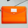 Translucent Expanding File Folder, Plastic Envelopes with Snap Closure ...