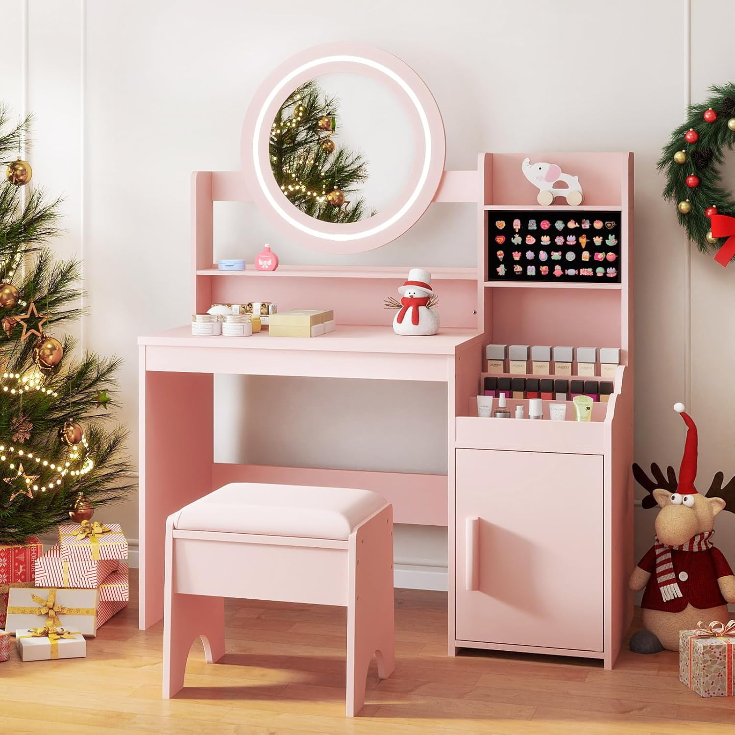 Click here for Olakids Infans Kids Vanity With Lights  Princess M... prices