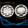 ACDANC 2026 New Hair Drain Catcher,Round Sealing Design Shower Drain ...