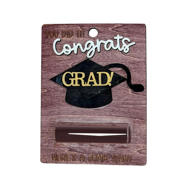 Graduation Card Good Luck Hanging Congrats Card for Family Friends ...