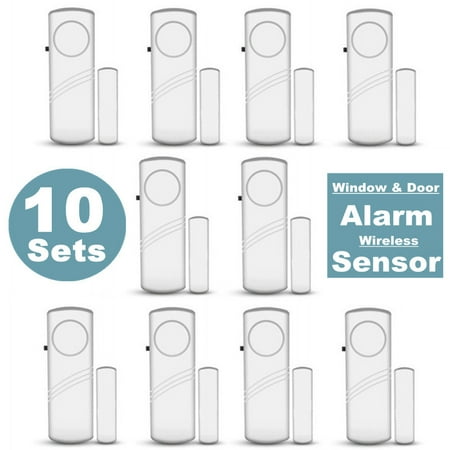 10/8/6 PCS Door Window Alarm, Super-Slim Wireless Window Door Entry ...