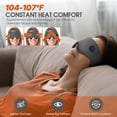 Coilnn Cordless Heated Eye Mask-Electric eye mask for Dry Eyes, Stye ...