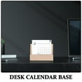 PAMINGONO 1Pack Wooden Display Stand for Calendars Rectangular Rustic ...