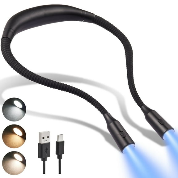 Bendable LED Neck Light 3 Brightness Levels Suitable for Crafts ...