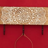 Mandala Rectangle Wood Hook - Walmart.com