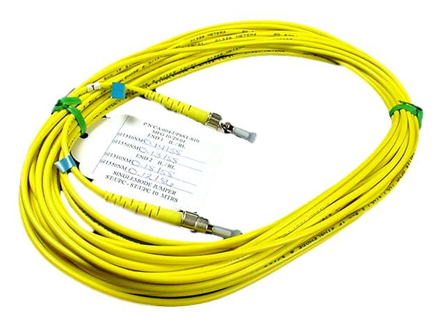 10M Leviton Fiber Optic Single-Mode Simplex Patch Cable Cord SM ST UPC ...