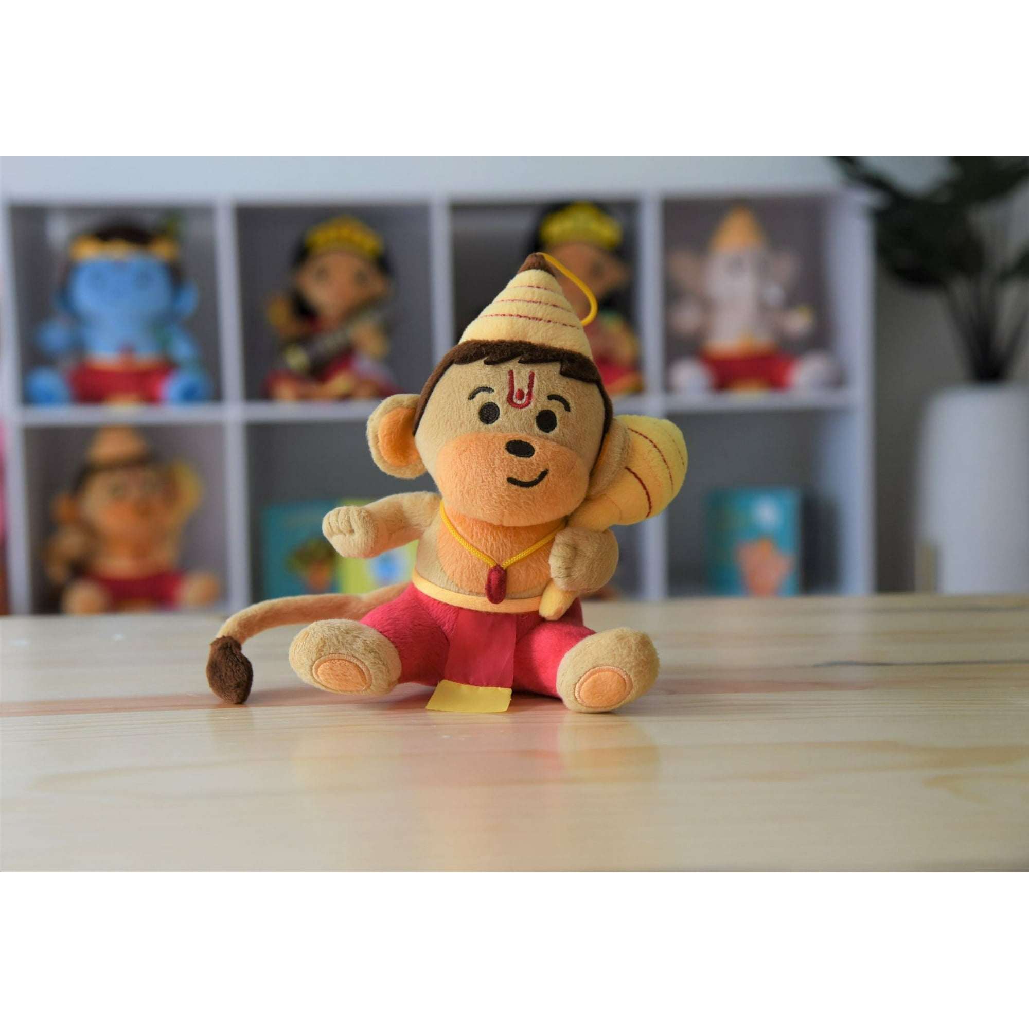 Click here for Modi Toys Hanuman Plush (Small - 6) Mantra Singing... prices