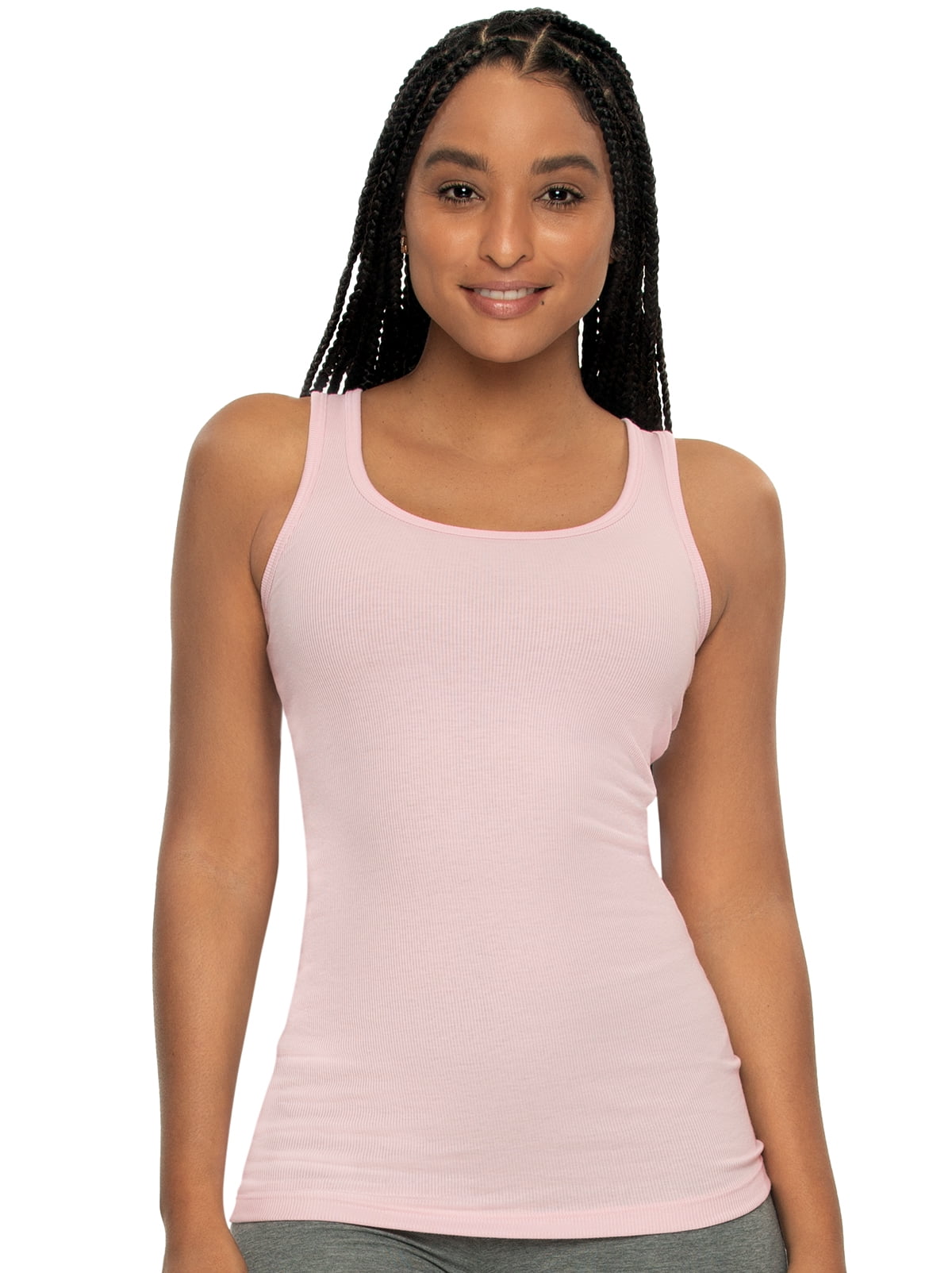 Felina Cotton Ribbed Tank Top - Class Tank Top for Women, Workout Tank ...