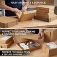 9x6x2 Shipping Boxes Set of 20, Brown Corrugated Cardboard Literature ...
