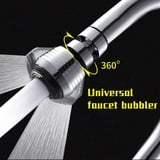 360 Degree Swivel Faucet Aerator Deluxe Water Saving Faucet Sprayer ...