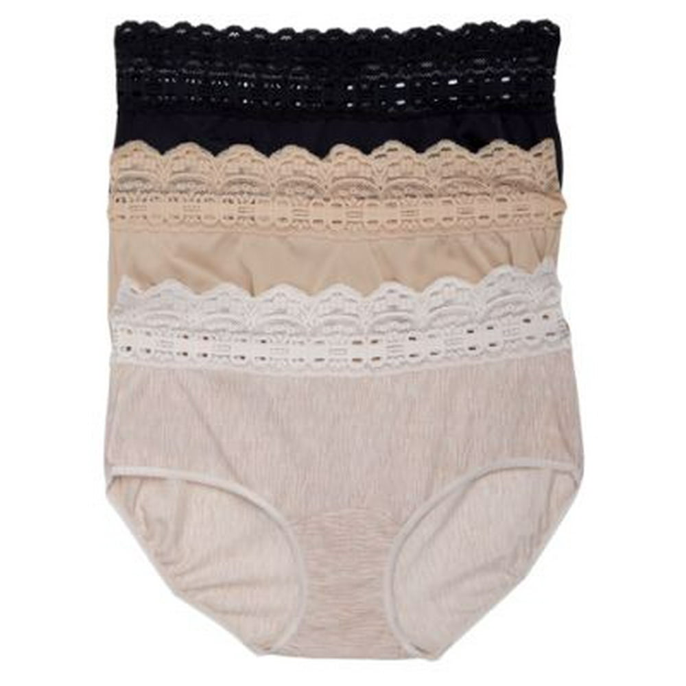Olga - Olga Womens Secret Hug Scoop Hipster 3-Pack Style-913J3 - Walmart.com - Walmart.com