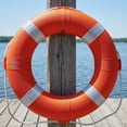20 Inch / 50cm Pool Safety Life Preserver Throw Ring Buoy- Swim Foam ...