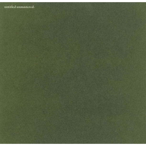 Untitled Unmastered (CD) - Walmart.com
