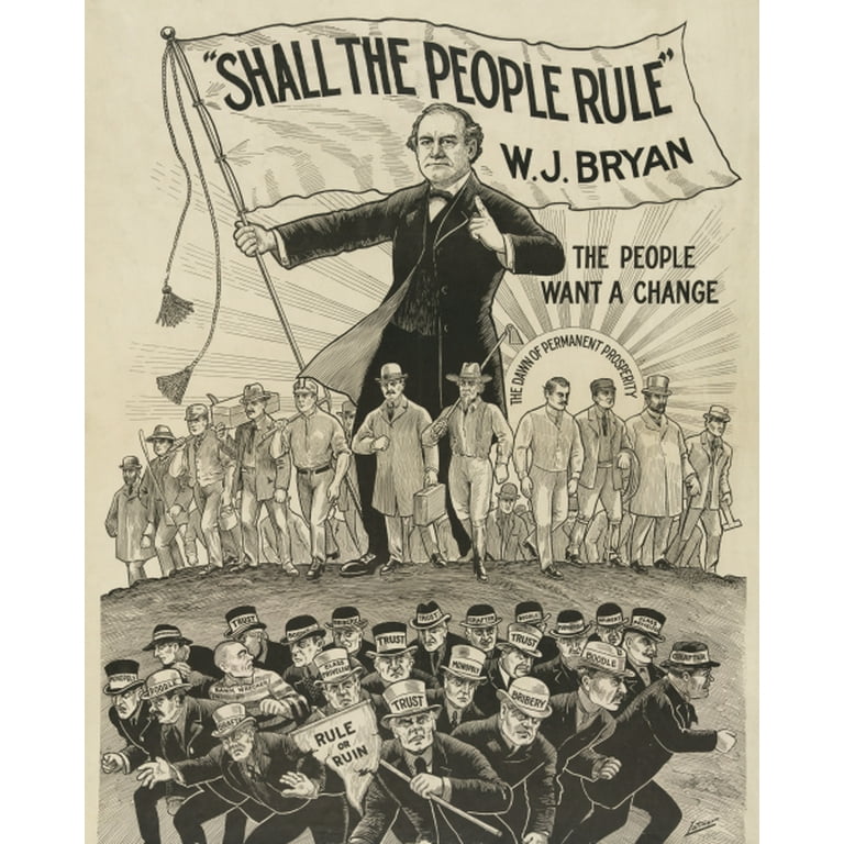 Populist Party Campaign Poster