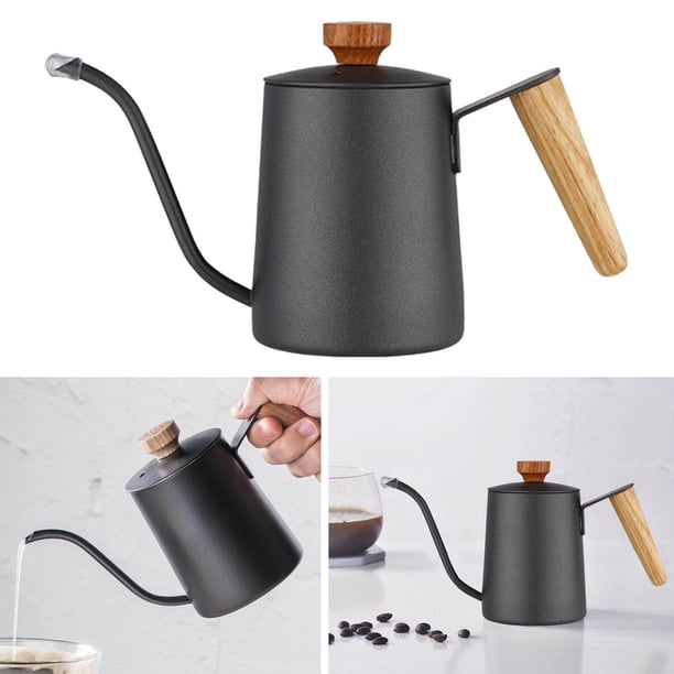 Stainless Steel Coffee Pot Thin Mouth Durable Drip Kettle Coffee Pots ...
