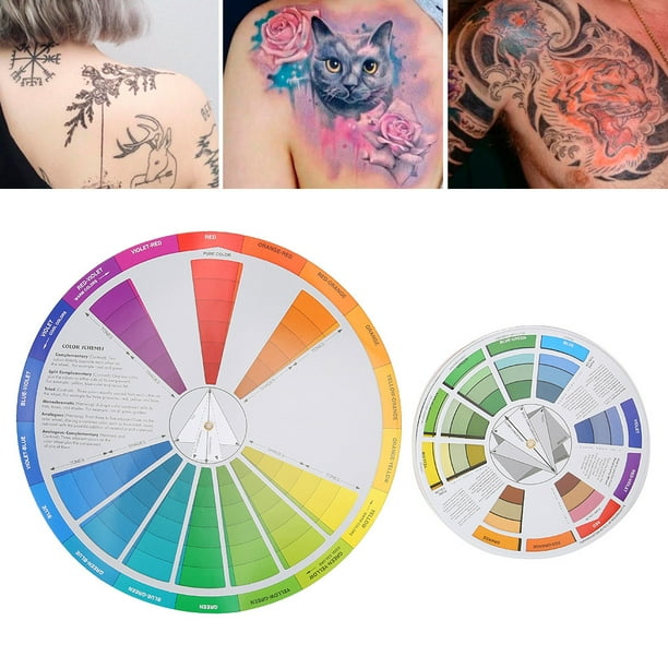Mixing Guide Paint Wheel Color Wheel Pigment Color Wheel Color Mixing ...