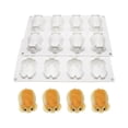 ANXPTIME Silicone Mould Cute Hamster Shape Mold Cake Chocolate Clay ...