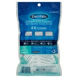 DenTek Complete Clean Fresh Mint Angled Floss Picks, Easy Reach, 75 ...