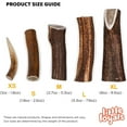 Little Loyals Extra Large 100% Grade A Premium Whole Deer Antler Dog ...