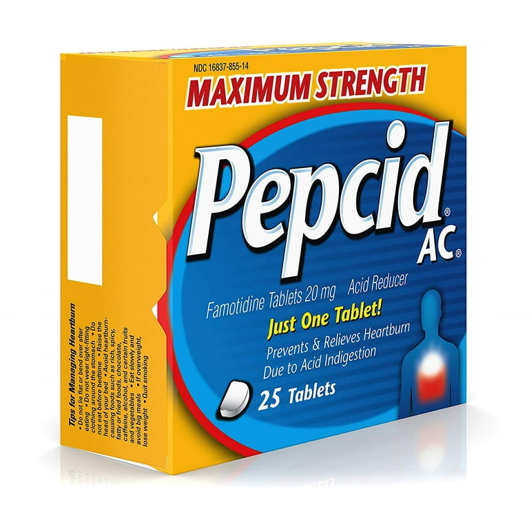 HSA Eligible Maximum Strength PEPCID AC Tablet, 50 HSA, 40% OFF
