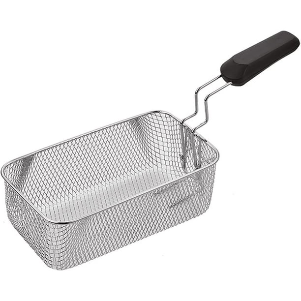 Deep Fryer Strainer Turkey Fryer Basket Rectangular French Fries Rack ...
