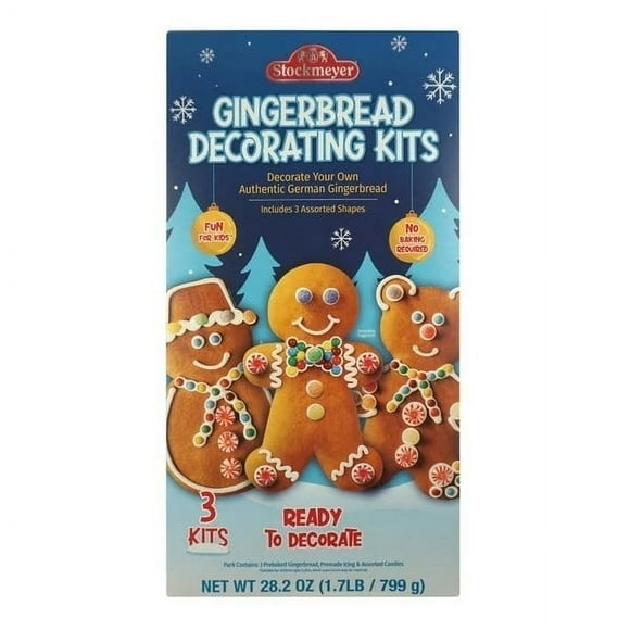 Gingerbread Men Decorating Kit