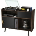 GDLF Wooden Record Player Stand, Turntable Display, Vinyl Record ...