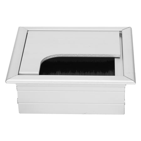 Desktop Cable Hole Box, Wire Hole Cover Wire Cable Grommet Cable Tidy ...