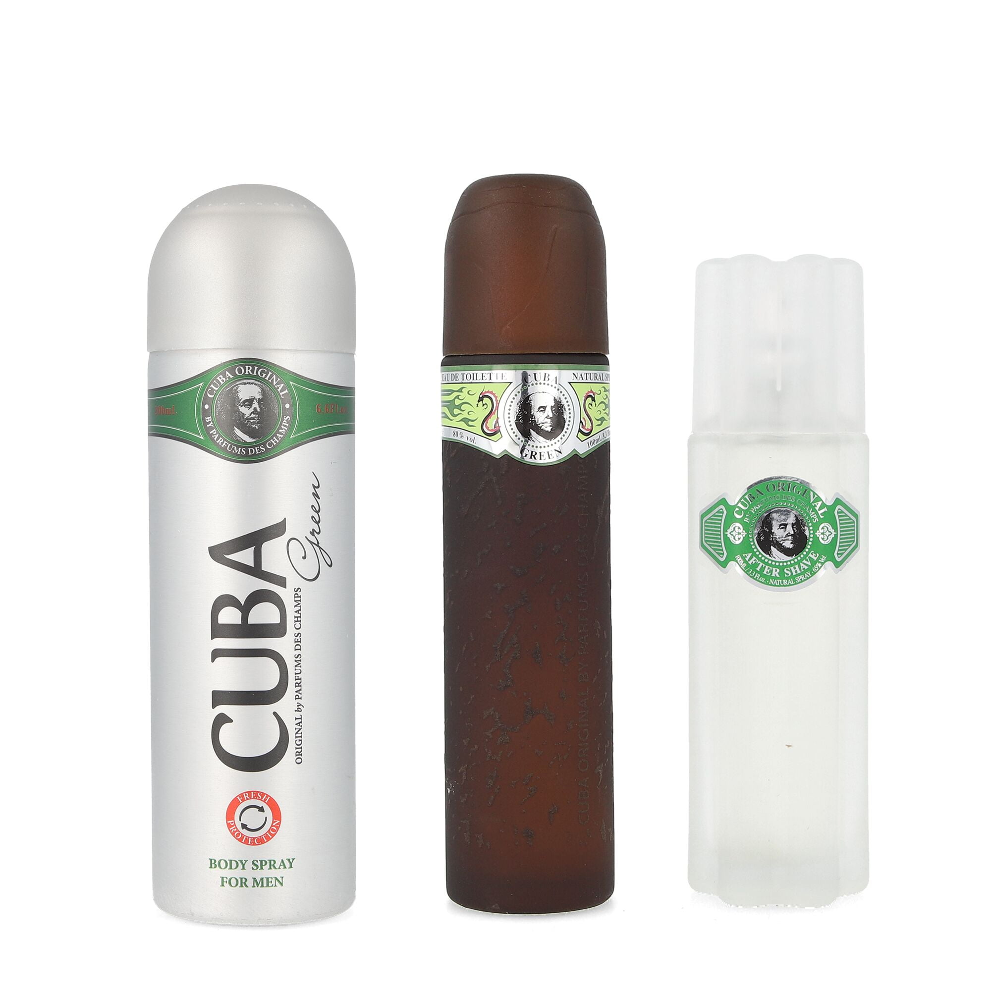 Set Cuba Green Cuba 3Pzs 100Ml | Bodega Aurrera en línea