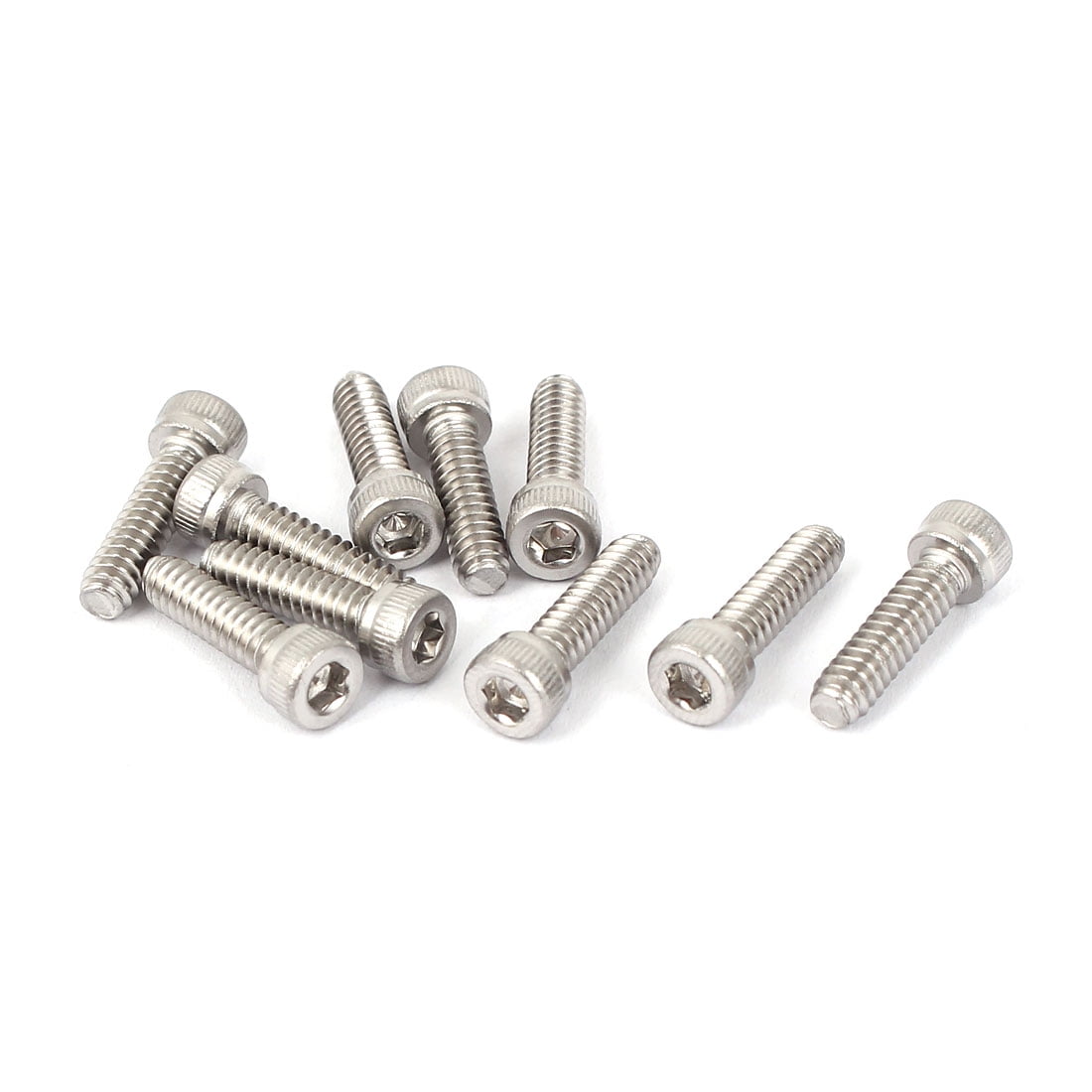 6 32 X 1 2 304 Stainless Steel Cylindrical Head Hex Socket Cap Screws